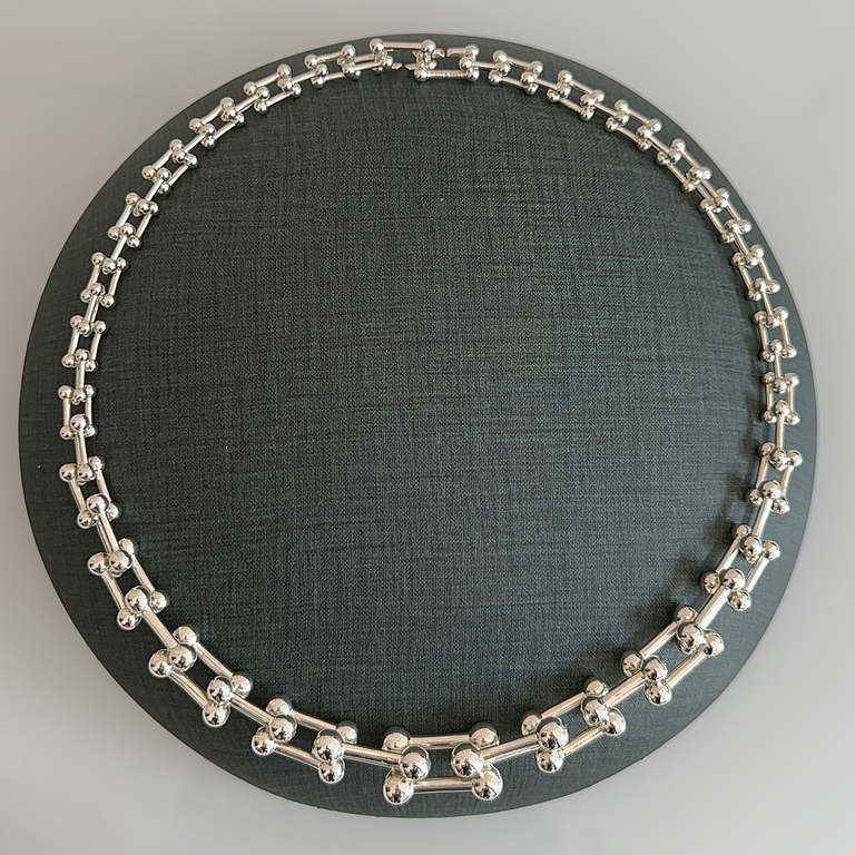 Graduated Link Necklace in Sterling Silver – Sven & Co.